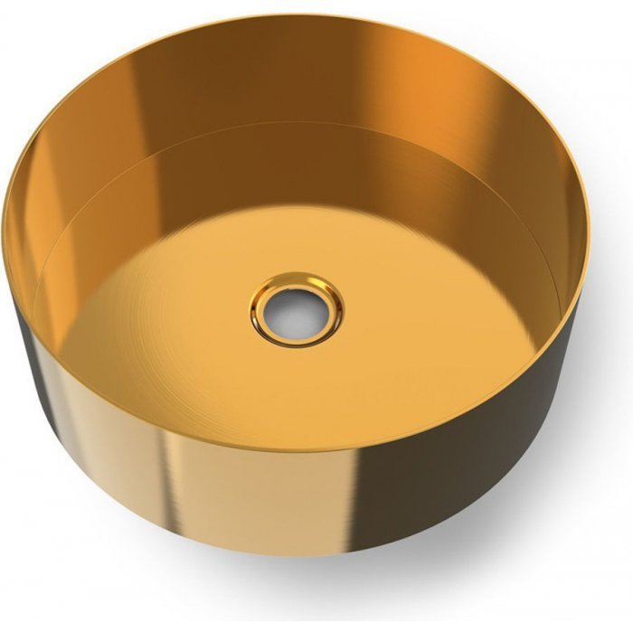 SANITARY WARE :: Washbasins :: MILO TABLE BASIN Φ40 VOSS INOX PVD ...